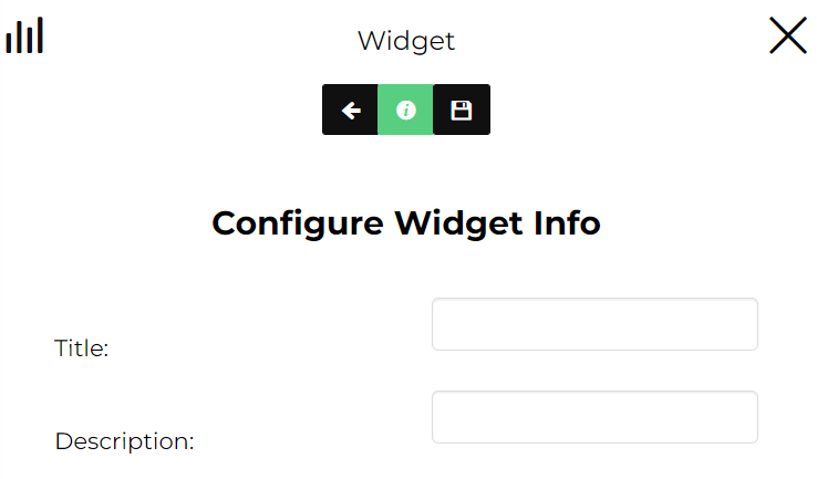 Dashboards - Adding widgets